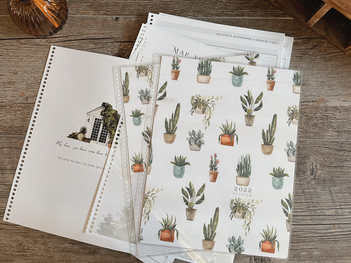 2022 Charlotte Mason Inspired Homeschool Minimal Planner – Anna Vance ...