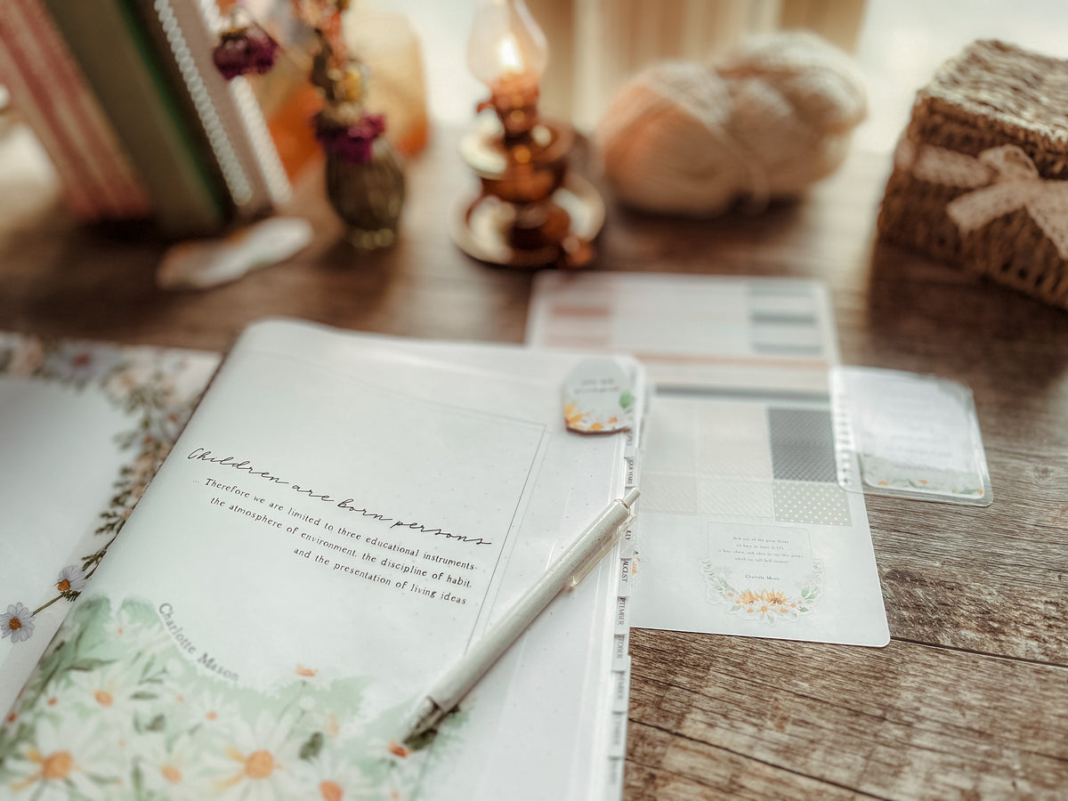 Charlotte Mason Inspired Homeschool Planner – Anna Vance Paper Co