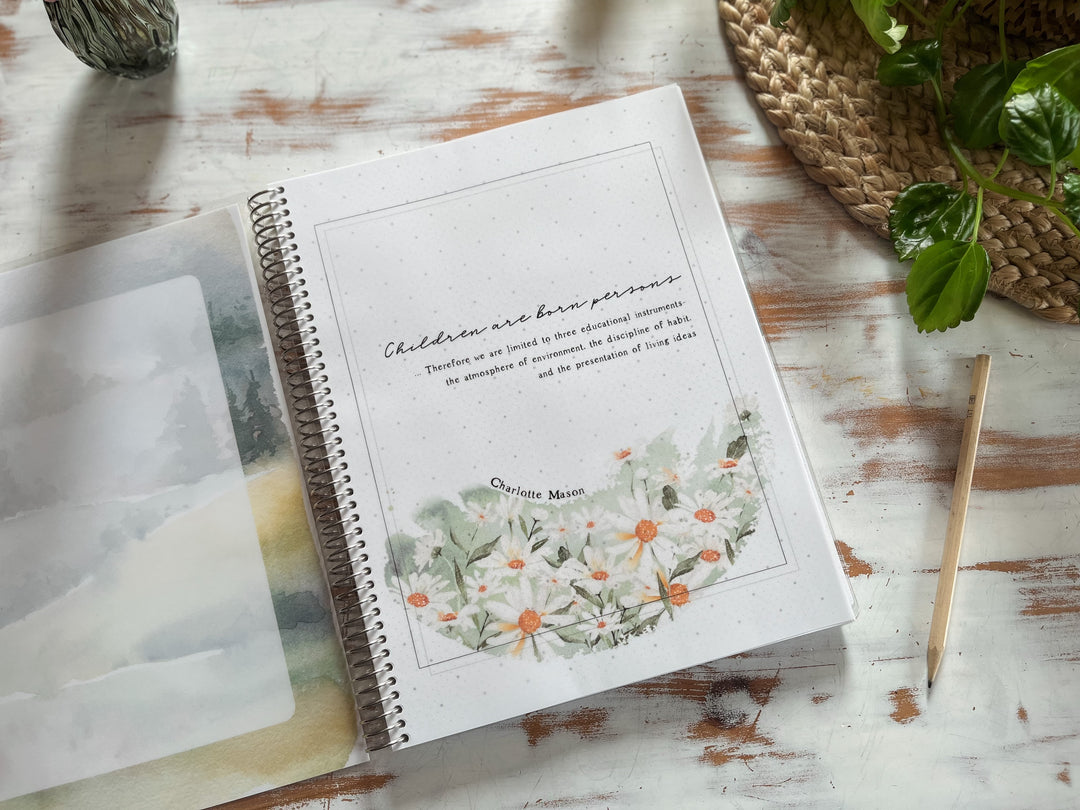 Charlotte Mason Homeschool Planner – Anna Vance Paper Co