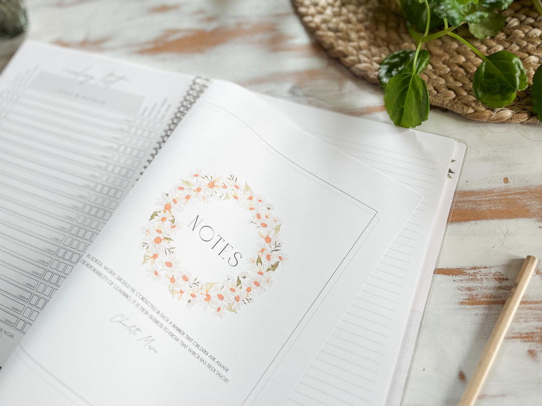 Charlotte Mason Homeschool Planner – Anna Vance Paper Co