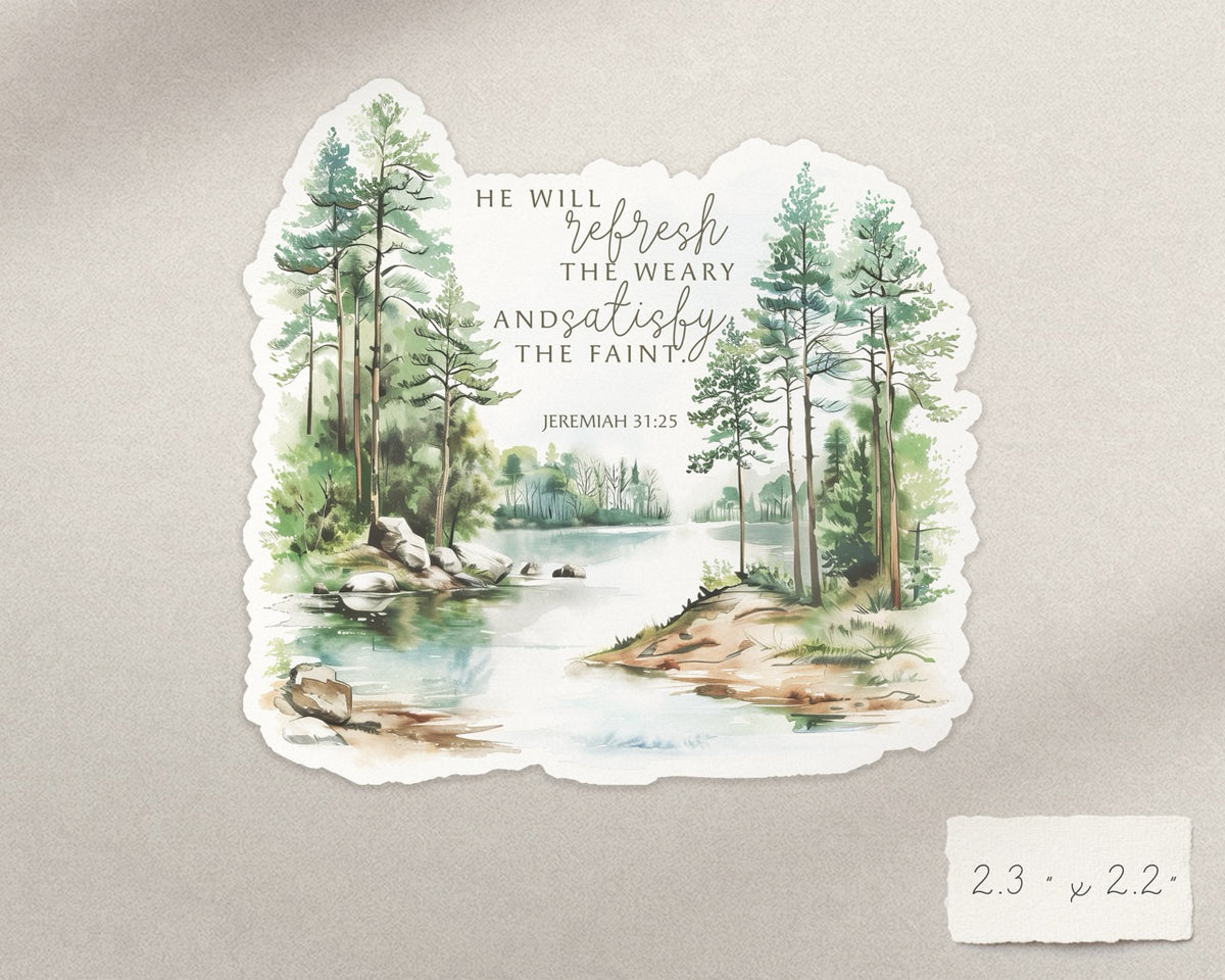 Refresh the weary – Anna Vance Paper Co