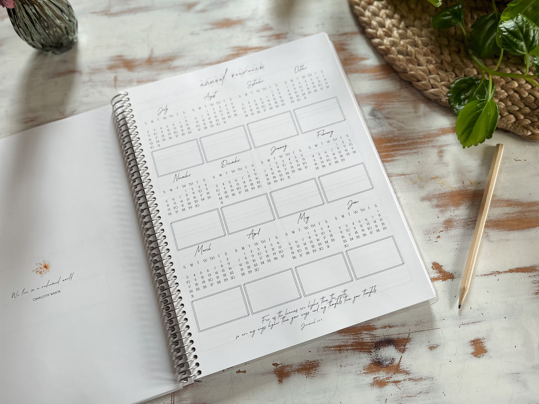 Charlotte Mason Homeschool Planner – Anna Vance Paper Co