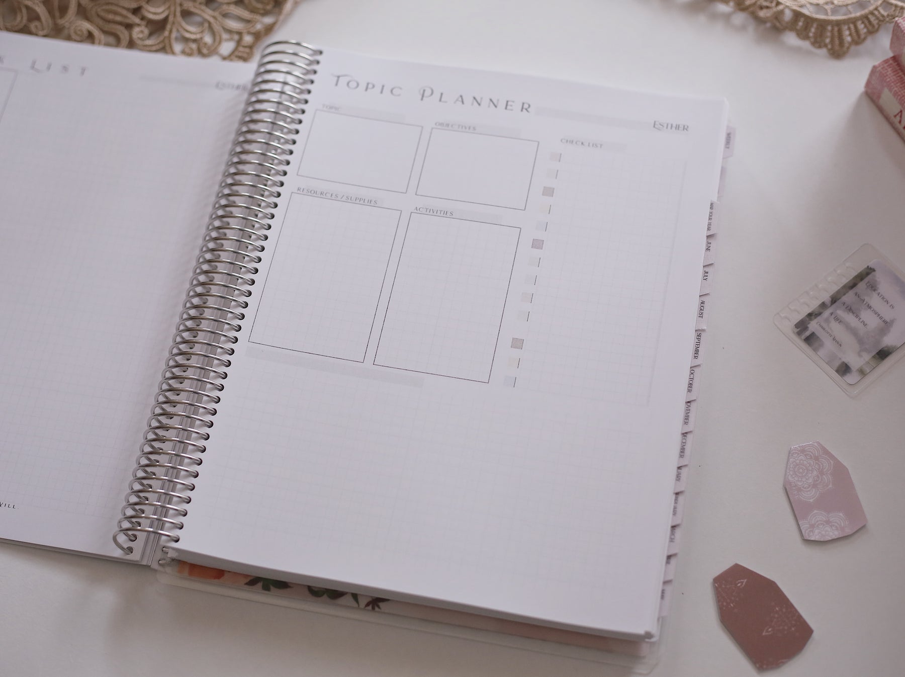 2022 Charlotte Mason Inspired Homeschool Planner | I've gone with the ...