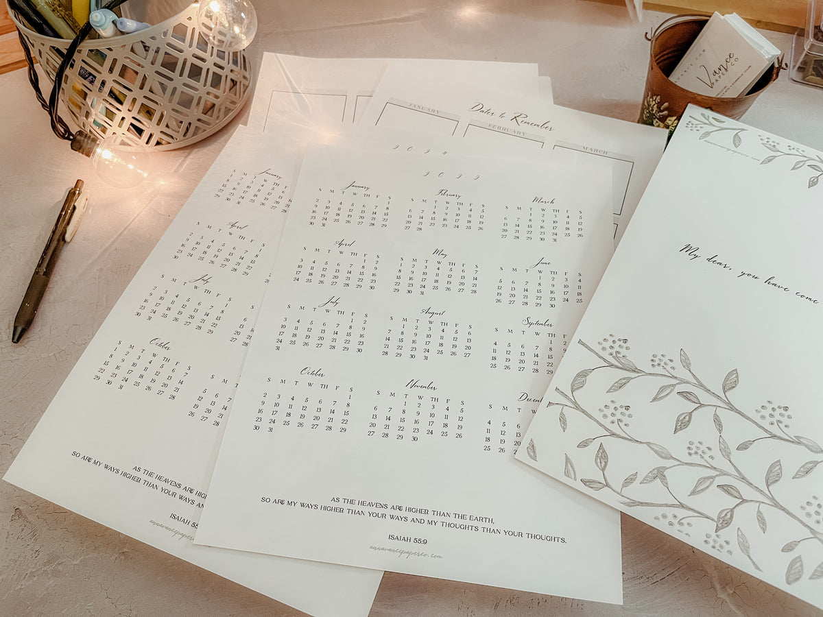 Charlotte Mason Inspired Homeschool Planner PDF | Minimal – Anna Vance ...